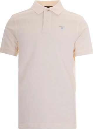 Barbour Homme, Tops, Blanc, Taille: L Polo Piqu&eacute; Tartan