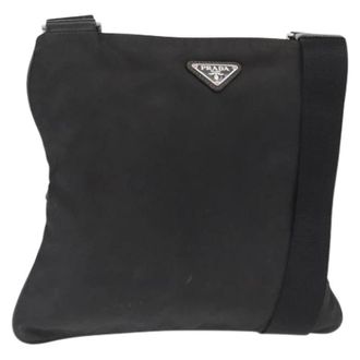 Prada Pre-owned Nylon Cross Body Bag - - Pre-owned - Damen - Schwarzk - ONE SIZE