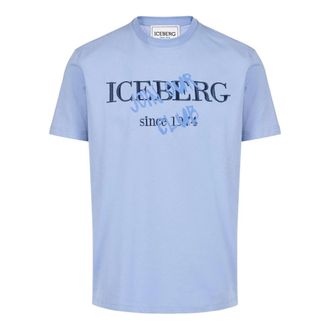 Iceberg Herren, Oberteile, Blau, XLGr&ouml;&szlig;e