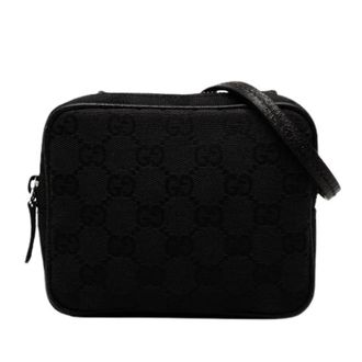 Gucci Sac bandouli&egrave;re doccasion - Femme - Pre-owned - Noir - Taille: ONE Size
