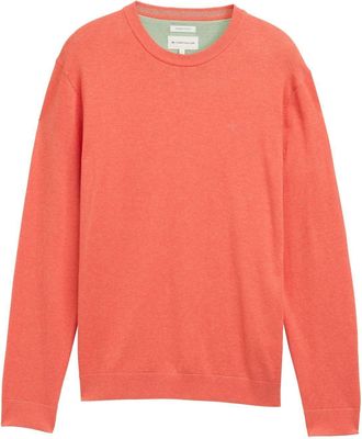 Tom Tailor Herren Strickpullover mit Crewneck