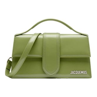 Jacquemus Strukturierte Handtasche aus Kalbsleder - - Bags - Damen - Gr&uuml;n - ONE SIZE