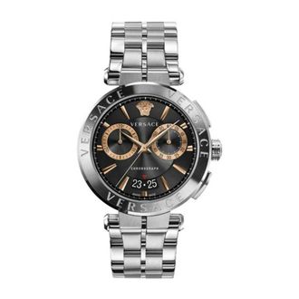 Versace Aion 45Mm - - Accessories - Herren - Grau - ONE SIZE