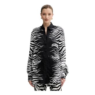Versace Jeans Couture Damen, Blusen & Hemden, Schwarzk, XSGr&ouml;&szlig;e