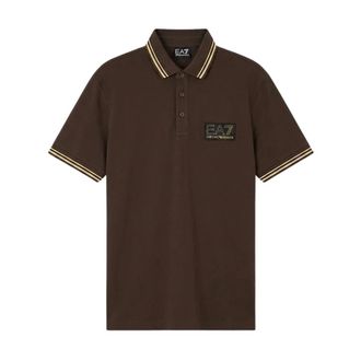 Emporio Armani Polo-Shirt - - Tops - Herren - Braun - S