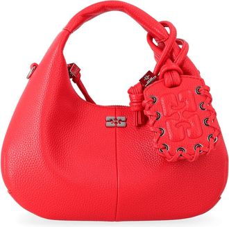 Ganni Femme, Sacs, Rouge, Taille: ONE Size Hobo Mini Bag