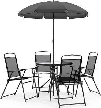 Flash Furniture Klappstuhl, 79 x 79 x 71 cm, schwarz