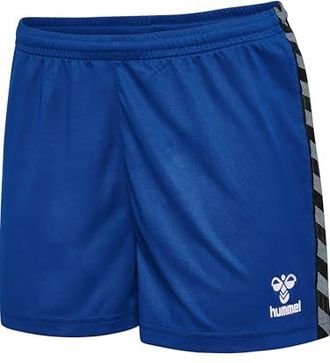Hummel Femme Hmlauthentic Pl pour Short, Bleu, XS EU