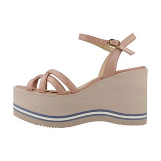 Paloma Barcel&oacute; Stylische Wedges Sandalen - - Shoes - Damen - Beige - 40 EU