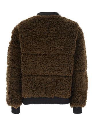 Save The Duck Valery Curly Down Jacket - Brown