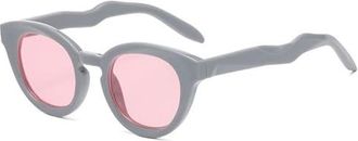 Generic Lunettes De Soleil Tendance For Femmes, De Rue, Shopping, Vacances Et F&ecirc;tes, Lunettes De Soleil D&eacute;coratives For Hommes(Pink)