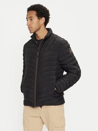 Napapijri Übergangsjacke A-Lapaz NP0A4I25 Schwarz Regular Fit