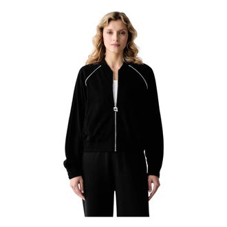 Karl Lagerfeld Ikon Zip-Up Hoodie - - Sweatshirts & Hoodies - Damen - Schwarzk - M