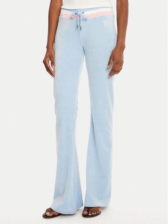 Juicy Couture Jogginghose Velour JCWBJ225352 Himmelblau Regular Fit