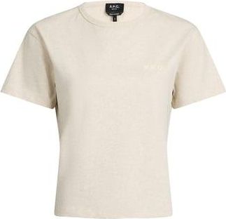 A.P.C. T-shirt boxy petit vpc en coton