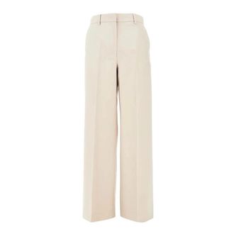 Max Mara Ausgestellte Hose - - Trousers - Damen - Beige - M