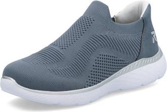 Rieker Chaussures à Lacets pour Femmes M5072, Pointure:38 EU, La Couleur:Bleu