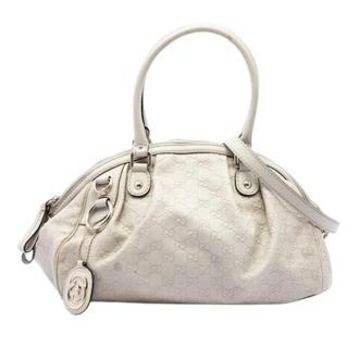 Gucci Sac Sukey Pre-owned - Femme - Pre-owned - Blanc - Taille: ONE Size