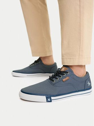 Beverly Hills Polo Club Sneakers aus Stoff CWBEO-DALSTON-01 Blau