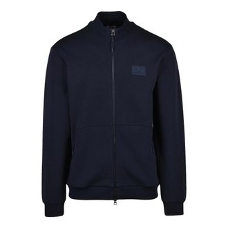 Emporio Armani Emporio Armani Ea7, Homme, Sweatshirts et sweats &agrave; capuche, Bleu, Taille: M Felpa zip