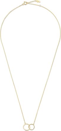 Isabel Bernard Halskette - Le Marais Loulou 14 Karat Necklace With Rings - Gr. unisize - in Gold - f&uuml;r Damen