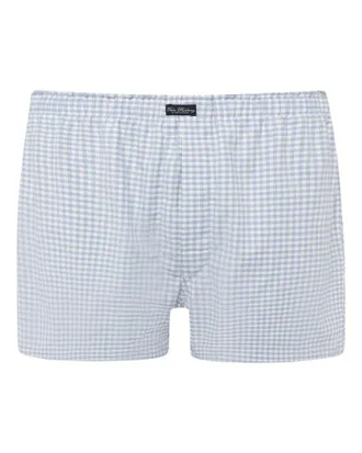 Tom Rusborg Boxershorts aus Baumwolle mit Kleinkaromuster in