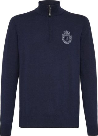 Billionaire Boys Club Homme, Pulls, Bleu, Taille: XS Pull zipp&eacute; Crest