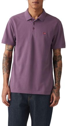 Levi's Herren Housemark Polo Hemd, Vintage Violet Outlet Pique, S