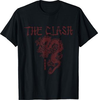 The Clash Vertikaler chinesischer Drache T-Shirt