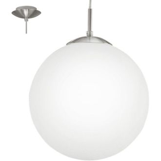 Eglo Eglo - Suspension globo rondo bianco 1 x 60w 85263