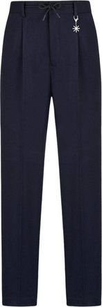 Manuel Ritz Pantalon de jogging Seoul - Homme - Pantalons - Bleu - Taille: L