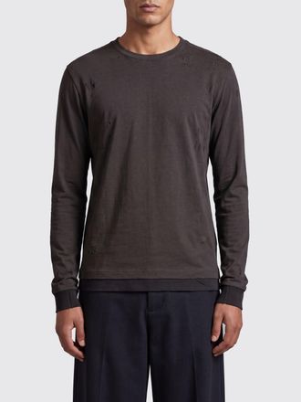 Thom Krom T-shirt &agrave; manches longues et col rond en coton