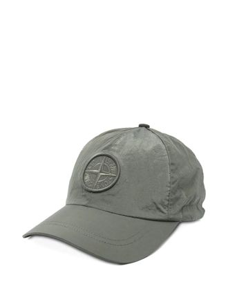 Stone Island casquette &agrave; logo - Vert