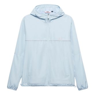 GCDS Essentials Nylon Wind Jacket - - Jackets - Herren - Blau - S