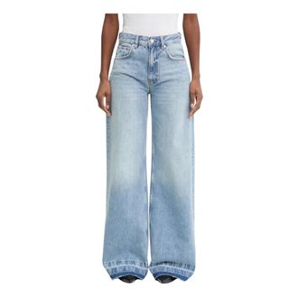Anine Bing Lewis Wide Jeans - - Jeans - Damen - Blau - W30