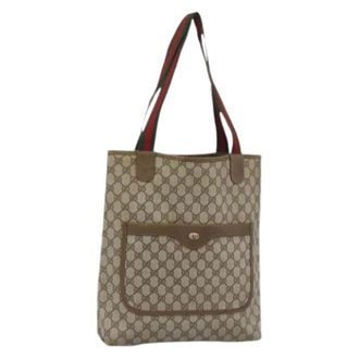 Gucci Pre-owned Vintage Tote Bag - - Pre-owned - Damen - Braun - ONE SIZE