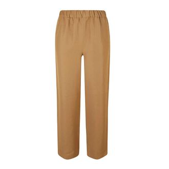 Fabiana Filippi Wide Hosen - - Trousers - Damen - Braun - 2XS