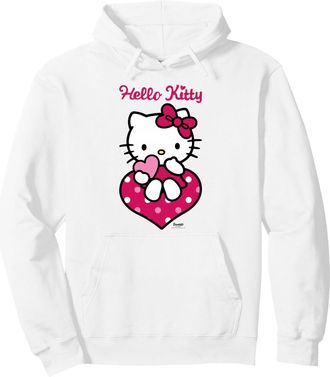 Hello Kitty Love Hearts Sweet Friendship Classic zum Valentinstag Pullover Hoodie
