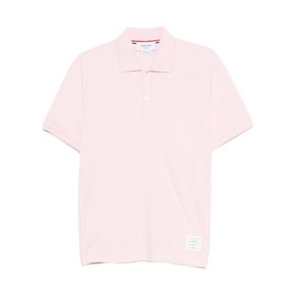 Thom Browne Homme, Tops, Rose, Taille: L Polo