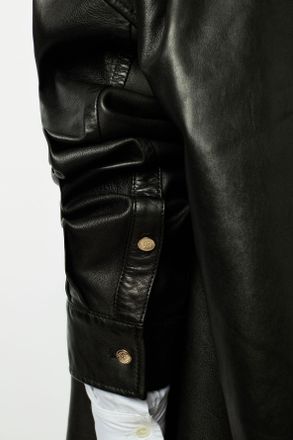 Gerard Darel Surchemise en cuir - BERNARDE - Noir