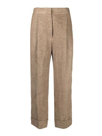 Brunello Cucinelli Pantalons D&eacute;contract&eacute;s - Or
