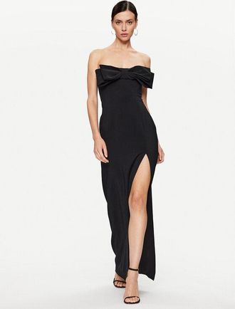 Pinko Pinko Abendkleid Tunnel 101766 7624 Schwarz Regular Fit