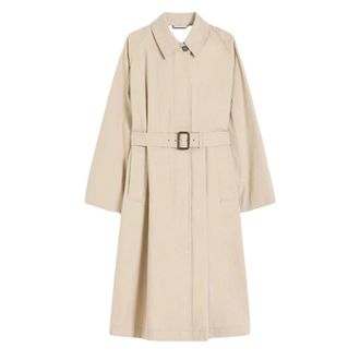 Max Mara Damen, M&auml;ntel, Beige, SGr&ouml;&szlig;e