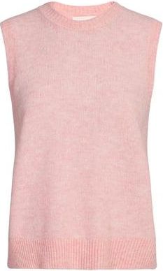 Saison 1865 Pull sans manches en alpaga m&eacute;lang&eacute;