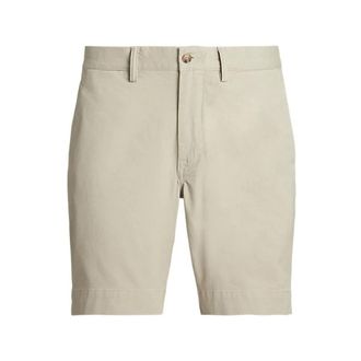 Polo Ralph Lauren Beige Chino Shorts mit Stretch Fit - - Shorts - Herren - Beige - W36