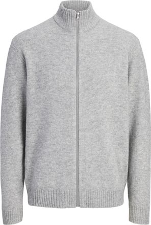 Jack & Jones Jjsoho Ollie Knit High Neck Zip Ca Pls - Plus Size