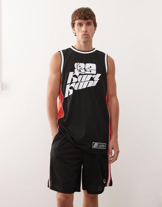 Karl Kani Signature - Short de basketball - Noir
