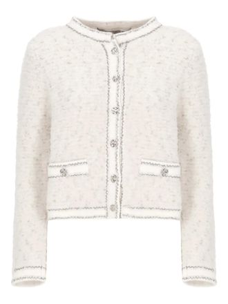 D.exterior Cardigan mit Pailletten - Nude