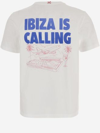 MC2 Saint Barth Logo-Print Cotton T-Shirt - White