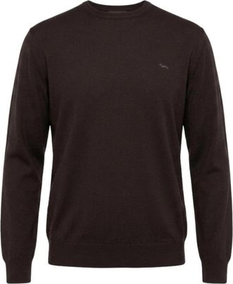 Harmont & Blaine Rundhals-Pullover - - Knitwear - Herren - Braun - M